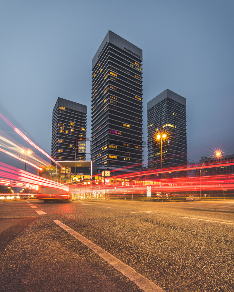 Mundsburg Towers | Hamburg Bilder als Fotokunst | bilderwerk Hamburg